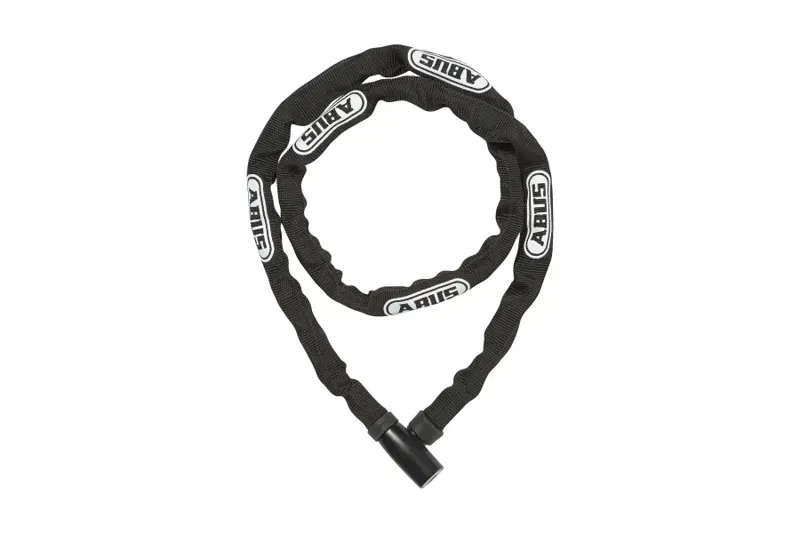 ABUS Steel-O-Chain 4804K Chain Key Lock 110cm BLACK 4mm